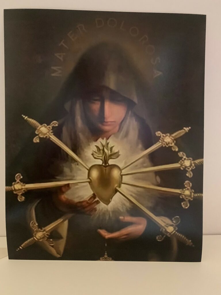 Mater Dolorosa Print - Our Sorrowful Mother's Ministry